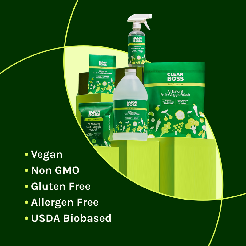 Eat Cleaner Fruit and Vegetable Wash Spray (12oz bottles x 16 ...