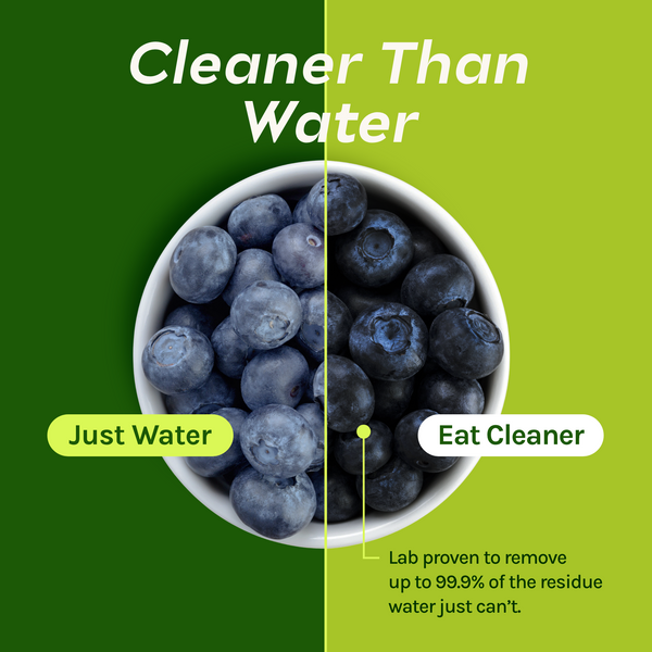 Eat Cleaner All Natural Fruit & Veggie Wash Powder (3lb x 6 ...